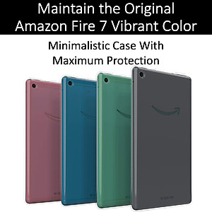 Made for Amazon Clear Case for Amazon Fire 7" Tablet