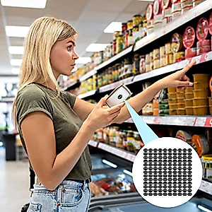 24 Sheets Vending Machine Price Labels Self-Adhesive Black Snack Soda Beverage Vending Machine Price Labels Stickers $1.00, 1.25, 1.50, 1.75, 2.00, 2.50 for Business, Stores