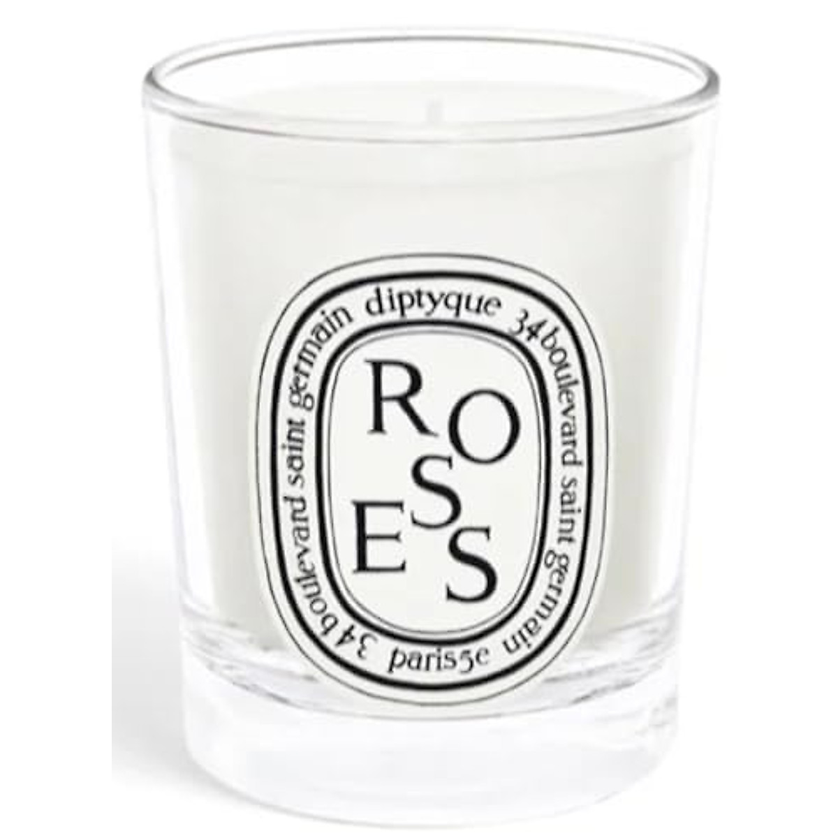 Diptyque Baies Roses Figuier Mimosa & Tubereuse 5 Piece Scented Candle Gift Set 35 Grams Each Limited Edition, White