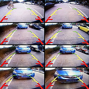 FEELDO Car Reversing Rear View Camera for Mitsubishi Outlander Sport ASX RVR 2011~2015 Waterproof