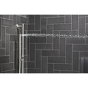 KOHLER 21335-BN Shift + Round Two-Function Handshower, Handheld Showerhead with 2 Spray Settings, 2.5 GPM, Vibrant Brushed Nickel