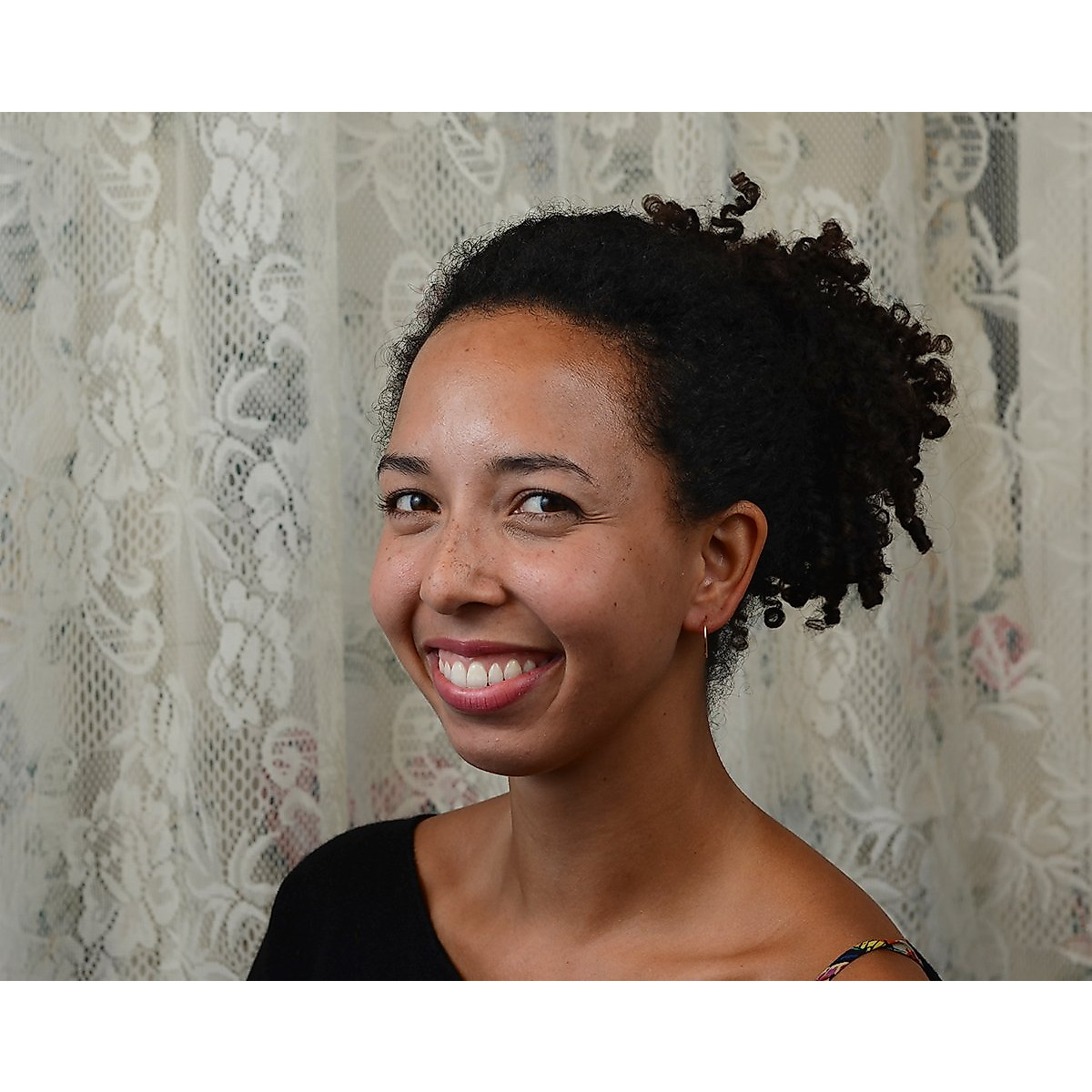 Medium 14k Yellow Gold Continuous Endless Hoop Earrings, 1.25mm Tube (19mm)