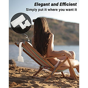 AOSYCO Headrest Pillow for Chaise Lounge, All Weather Weighted Outdoor Chaise Head Pillow, Pool Chaise Lounge Pillows Sunbathing Swing Pool Furniture, Chaise Lounge Cushion