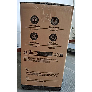 NOBLEWELL Office Chair Ergonomic Office Chair with Large Seat, Lumbar Support Computer Chair, Desk Chair with Adjustable Headrest, Armrest