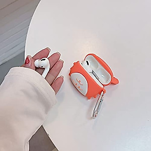 AirPods Pro Case Cover,3D Cute Cartoon Soft Silicone Protective Cover Ocean Animal Fashion Character Silicone Cartoon Kawaii Airpod pro Skin Fun Funny Cool Keychain Kids Teens Cases