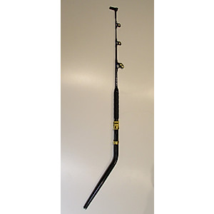 Xcaliber Marine Offshore Series 100lb Saltwater Deep Drop Swivel Tip Trolling Rod (Blue & Silver)