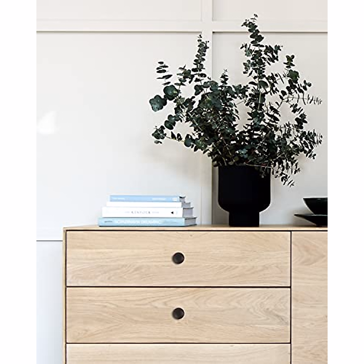 MoHern Black Cabinet Knobs, Dresser Knobs 20 Pack, 1-1/5 inch Matte Kitchen Knobs for Cabinet, Bathroom Cabinet Hardware, Drawer Pulls and Knobs…