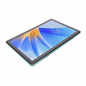 Tablet PC, 10.1 Inch Tablet Night Reading Mode 5G WiFi 1960x1080 100-240V Dual Speakers 6GB 128GB for Travel for Android 12 (US Plug)