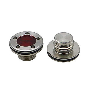 WuYan 2pcs Red Putter Weight Screw Compatible with Titleist Scotty Cameron Golf Club Putters Newport Red, 20g Golf Weights Screw