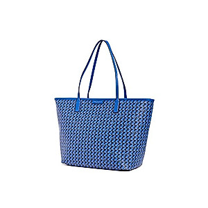 Tory Burch Women's Ever-Ready Tote, Mediterranean Blue, One Size