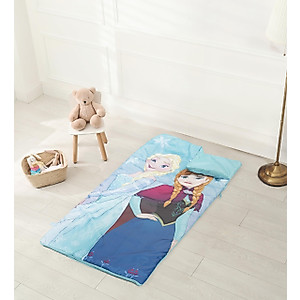 Jay Franco Disney Pixar Cars One of A Kind Slumber Sack - Cozy & Warm Kids Lightweight Slumber Bag/Sleeping Bag - Featuring Lighting McQueen