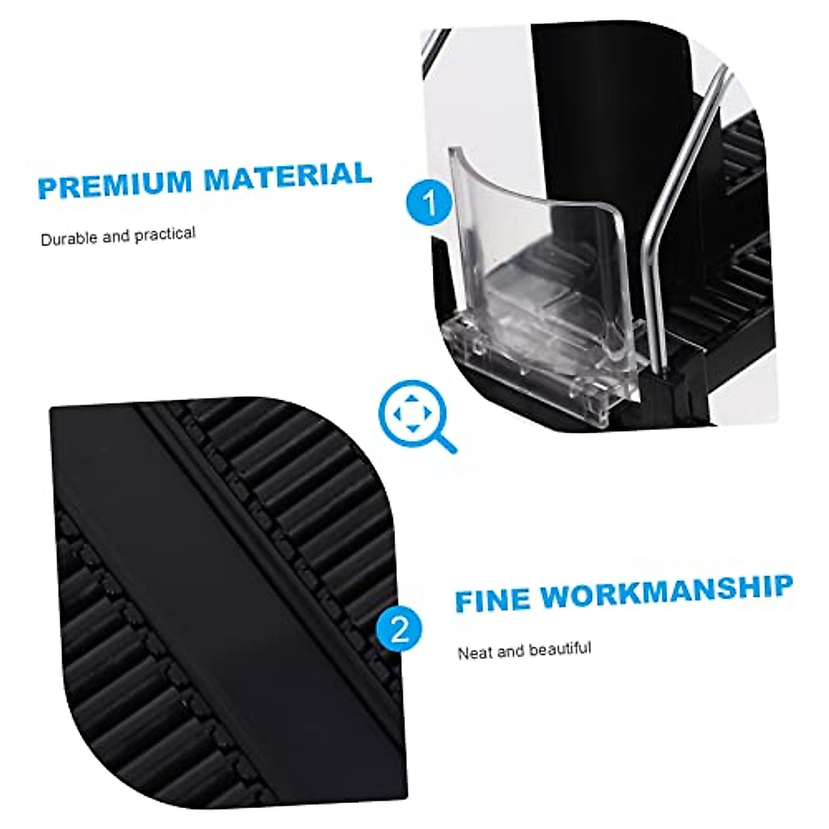 Garneck Propeller Beverage Organizer for Fridge Tool Tray Organizer Magnetic Shelf for Refrigerator Drink Holder Self Pushing Drink Organizer Fridge Drink Organizer Pusher Drink Propeller