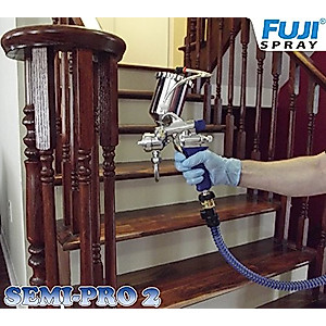 Fuji Spray 2203G Semi-PRO 2-Gravity HVLP Spray System, Blue