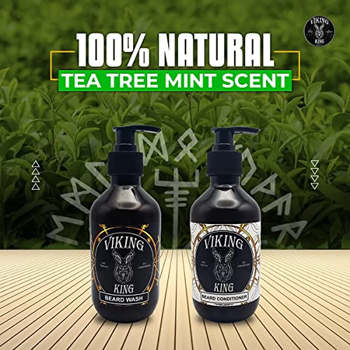 Viking King Beard Wash and Conditioner Bundle