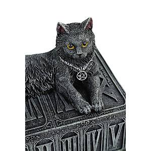 Nemesis Now B2808G6 Fortune's Watcher Tarot Box 17cm Black, Resin
