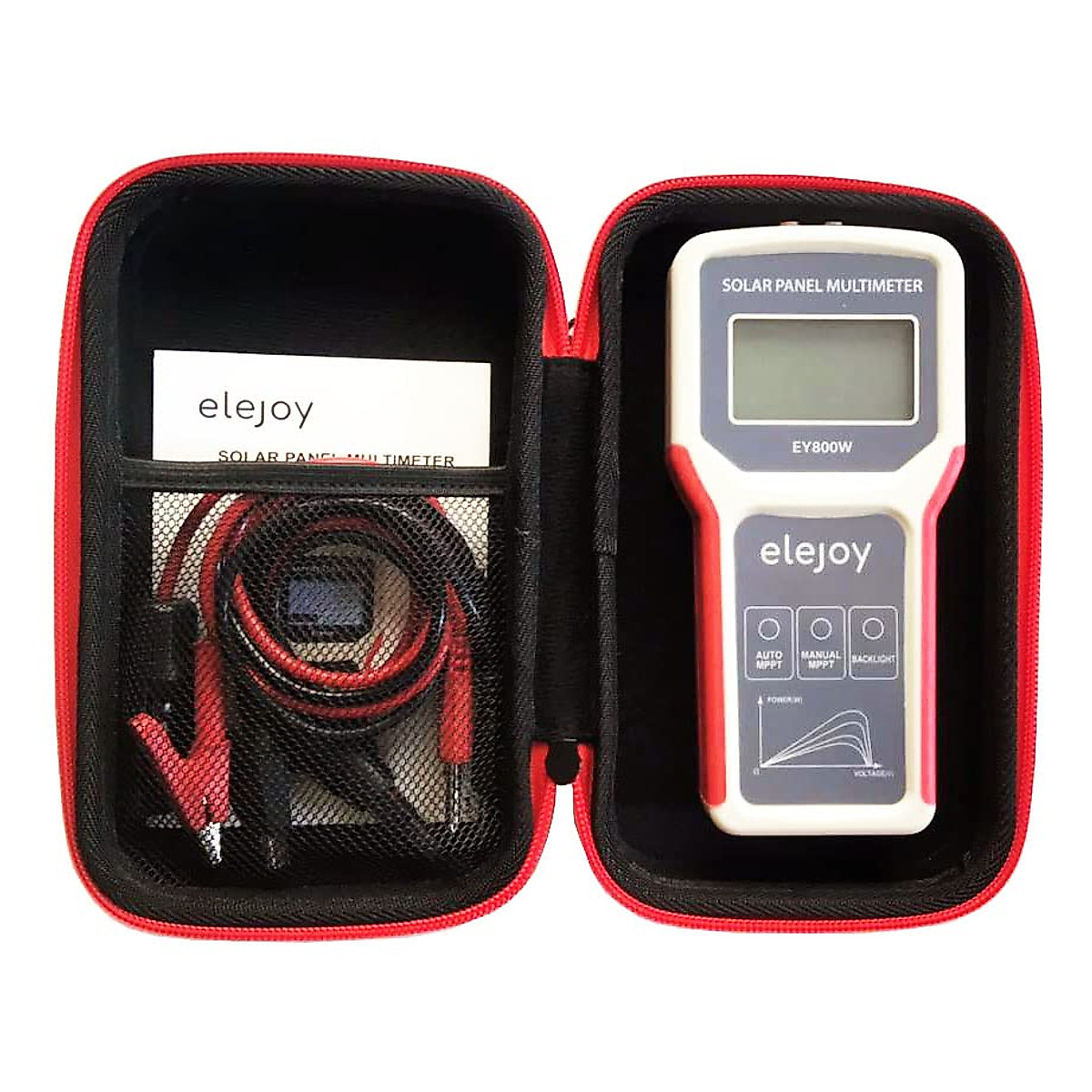ELEJOY Solar Panel Multimeter Digital- Measure MPPT Power Output Rating, Open Circuit Voltage Smart Tester