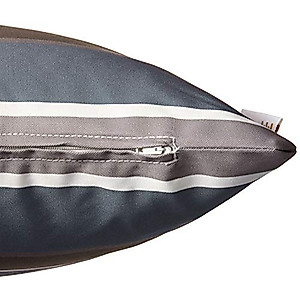 Modway Outdoor Indoor All Weather Patio Throw Pillow in Stripe
