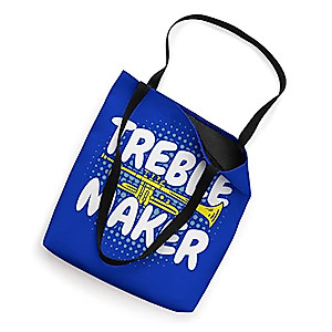 Kids Trumpet Player Son Trumpet Daughter Trumpeter Tote Bag