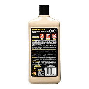 Meguiar's M8332 Mirror Glaze Dual Action Cleaner and Polish - 32 Oz Bottle