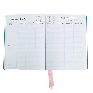 momAgenda Desktop 23/2024 Day Planner | Runs through December 2024 | Family Planner. Manage Multiple Schedules. Week-at-a-View layout. (Rasberry)