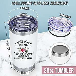 AYERMOYO Retirement Gift For Woman,Retirement Gifts, Retirement Gifts for Women 2023 Coworker, Coworker Leaving Gifts, Happy Retirement Gift For Boss, Coworkers, Friends-20Oz Retirement Tumbler