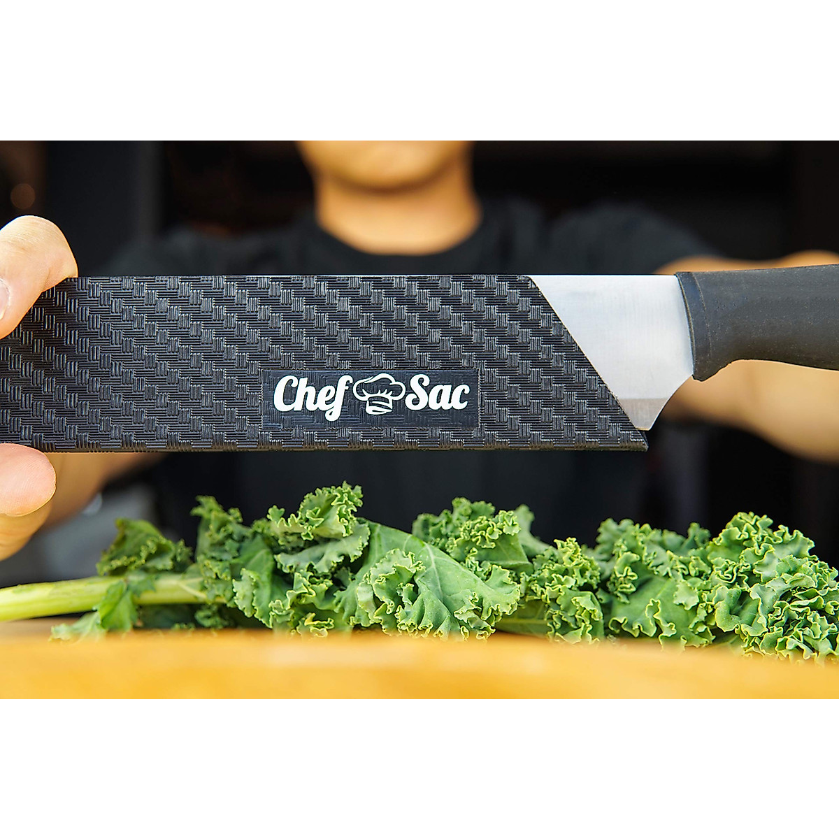 Chef Sac Chef Knife Folder Case Bag with 8-Pack Knife Guards Included