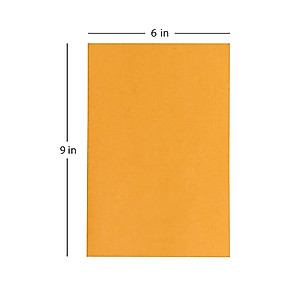 Office Depot® Brand Clasp Envelopes, 6" x 9", Brown, Box Of 100