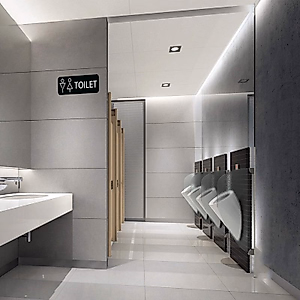 No Exit Sign For House, Strong Self-Adhesive Signs For Home, 8” X 3” Premium Durable Acrylic Sign For Door/Wall/Window