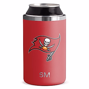 Simple Modern Officially Licensed NFL Tampa Bay Buccaneers Gifts for Men, Women, Dads, Fathers Day | Insulated Ranger Can Cooler for Standard 12oz Cans - Beer, Seltzer, and Soda