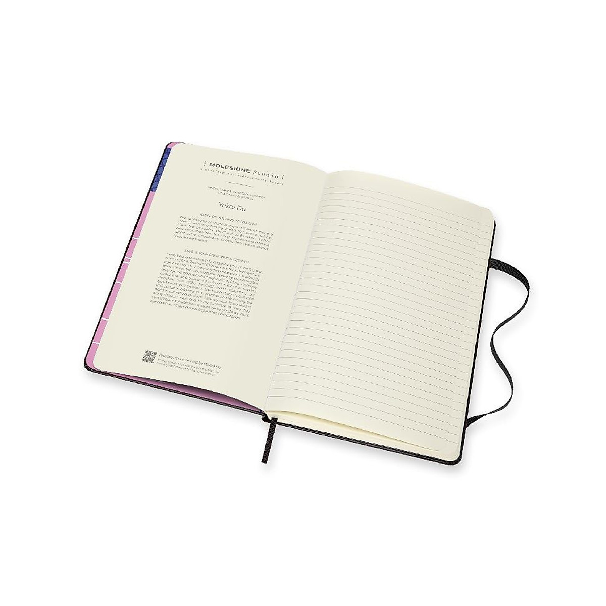 Moleskine Limited Edition Studio Collection Notebook, Hard Cover, Large (5" x 8.25"), Ruled/Lined, Yukai Du, 240 Pages