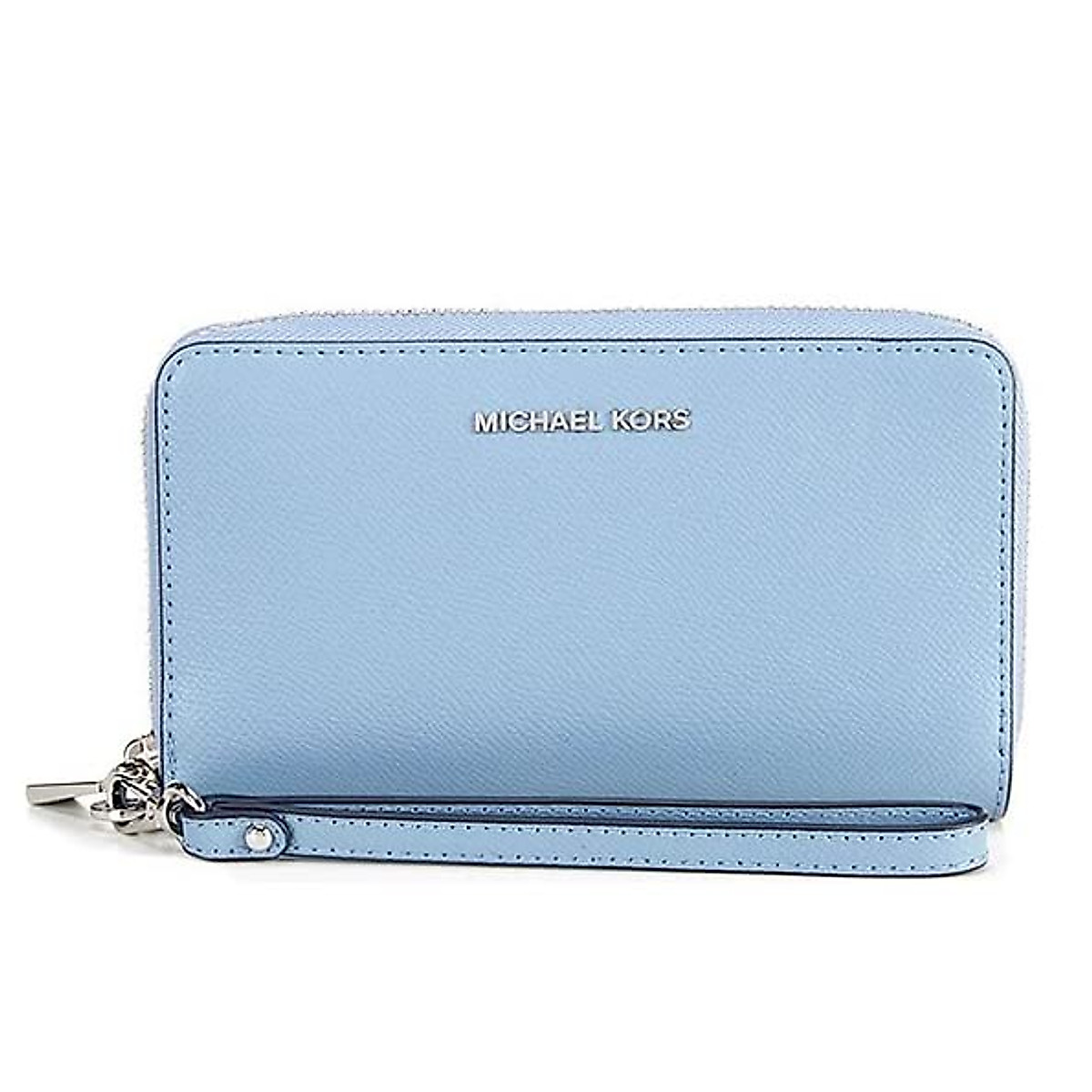 Michael Michael Kors Women's Large Flat Phone Wristlet (Chambray)