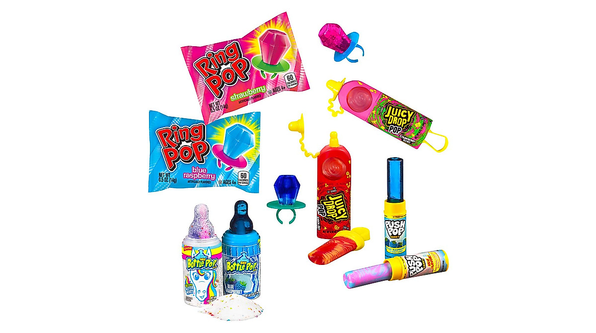 Push Pop Holiday Candy Variety Pack - Lollipops Galore