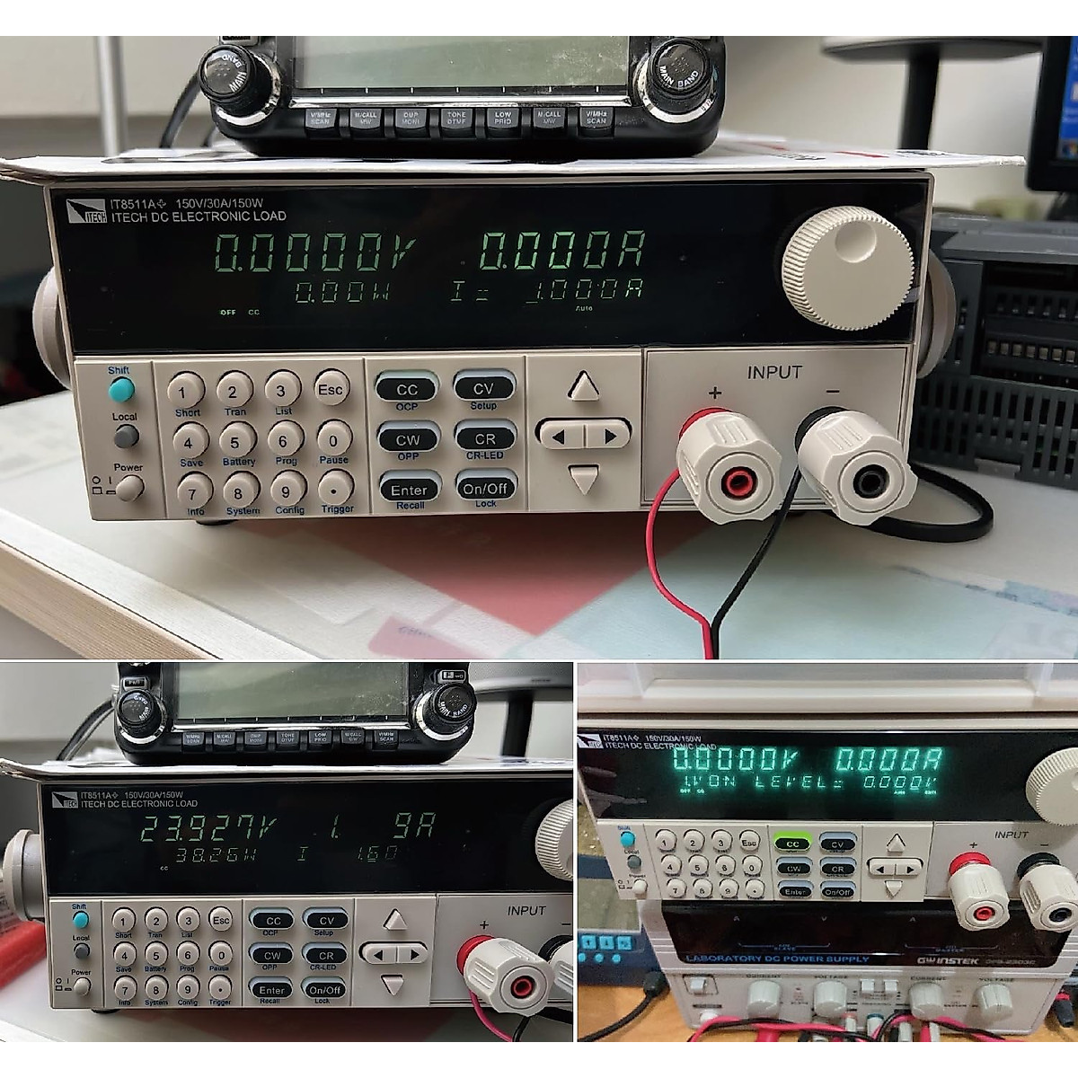 ITECH IT8511A+ DC Electronic Load 0-150V/0-30A/0-150W Single Channel Readback Resolution 0.1mV/0.1mA
