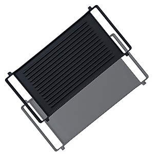 Upgraded WB31X24998 WB31X24738 Griddle Replacement for GE Stove Parts, JXGRILL1 Reversible Cast Iron Center Griddle Plate for GE Gas Range Cooktop Parts Stove Top Burner Griddle Pan Flat Top 1 Pack