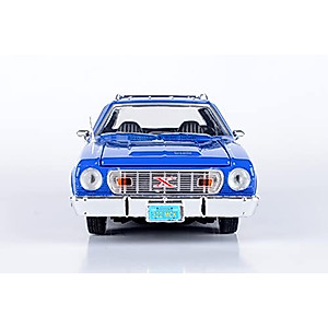 Motormax 1974 AMC Gremlin X 1:24 Scale Diecast Model Forgotten Classics Series 79045 Blue