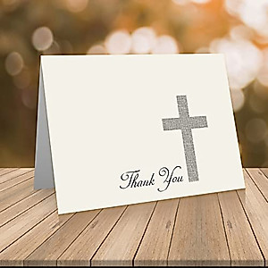 Christian Thank You Cards (24 Foldover Cards and Envelopes) Christian Cards
