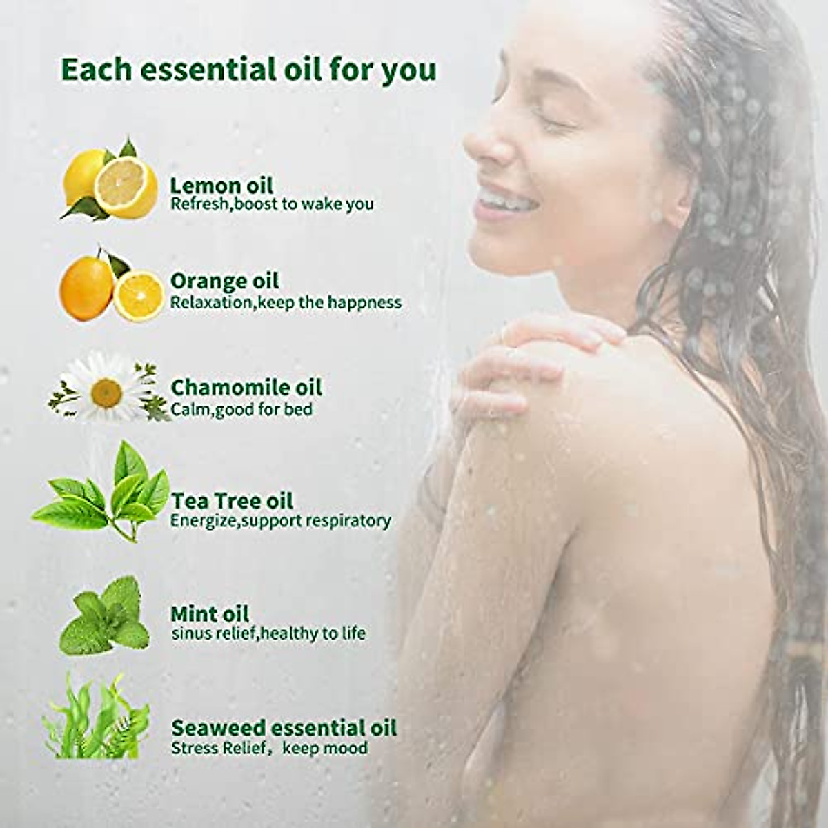 LORIMOMO Shower Steamers,6 PCS Shower Bombs Aromatherapy with Essential Oils, Shower Bombs Creat The Home-spa,Fizzies Great for Sinus and Stress Relief,Shower Steamers for Women Gift Set