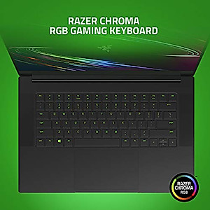 Razer Blade 15 Base Gaming Laptop 2020: Intel Core i7-10750H 6-Core, NVIDIA GeForce RTX 2060, 15.6" FHD 1080p 144Hz, 16GB RAM, 512GB SSD, CNC Aluminum, Chroma RGB Lighting, Thunderbolt 3, Black