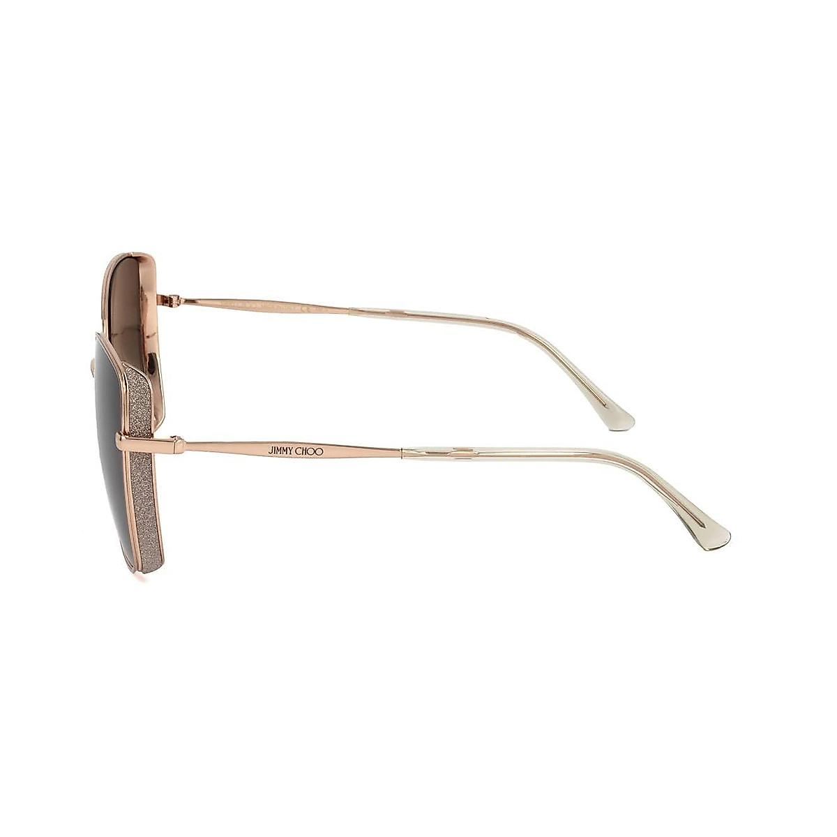 Jimmy Choo ALEXIS/S Rose Gold/Brown Shaded 59/18/145 women Sunglasses