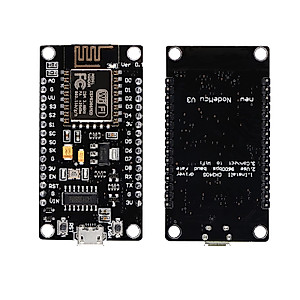 D-FLIFE 5pcs ESP8266 Serial Wireless Module CH340 NodeMcu V3 Lua WiFi Internet of Things New Version Development Board Compatible with Arduino IDE/MicroPython