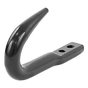 ARIES 15600TW Truck, Jeep Bolt-On Bumper Tow Hook, 9,000 lbs Work Load , black