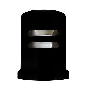 Westbrass D201-1-62 1-5/8" cap diameter 2-1/4 cap height Solid Brass Air Gap Cap Only, Skirted, 1-Pack, Matte Black