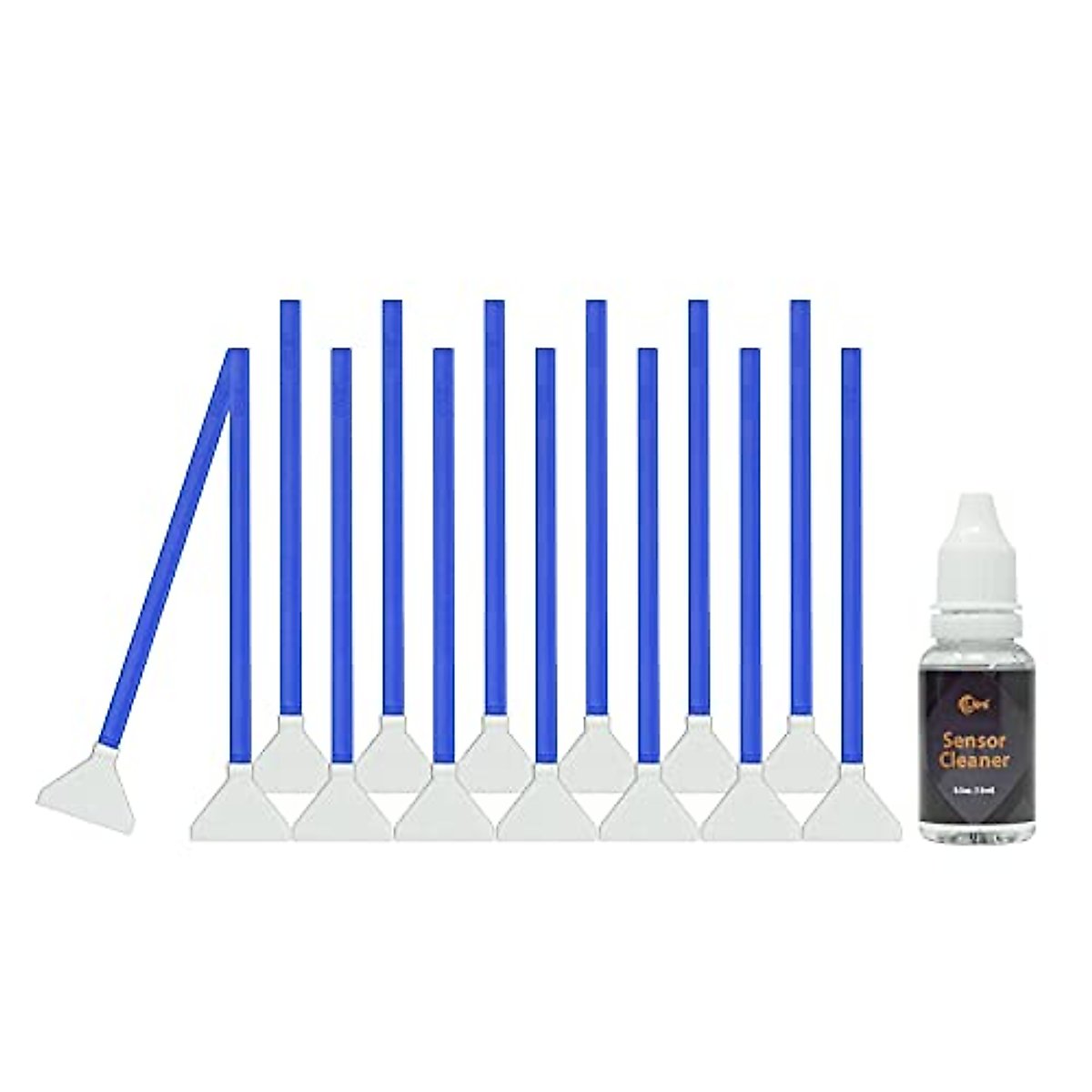 UES FFR24 Professional DSLR SLR Digital Camera CMOS and CCD Sensor Cleaning Swab Kits for Full-Frame Sensors: 14 X 24mm Full Frame Sensor Cleaning Swabs + 15ml Sensor Cleaner
