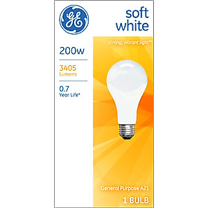GeneralElectric 11585 Lighting, 1 Count (Pack of 1), Soft White