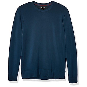 VELVET BY GRAHAM & SPENCER Men's Soren Fleece Pullover, Night, Small