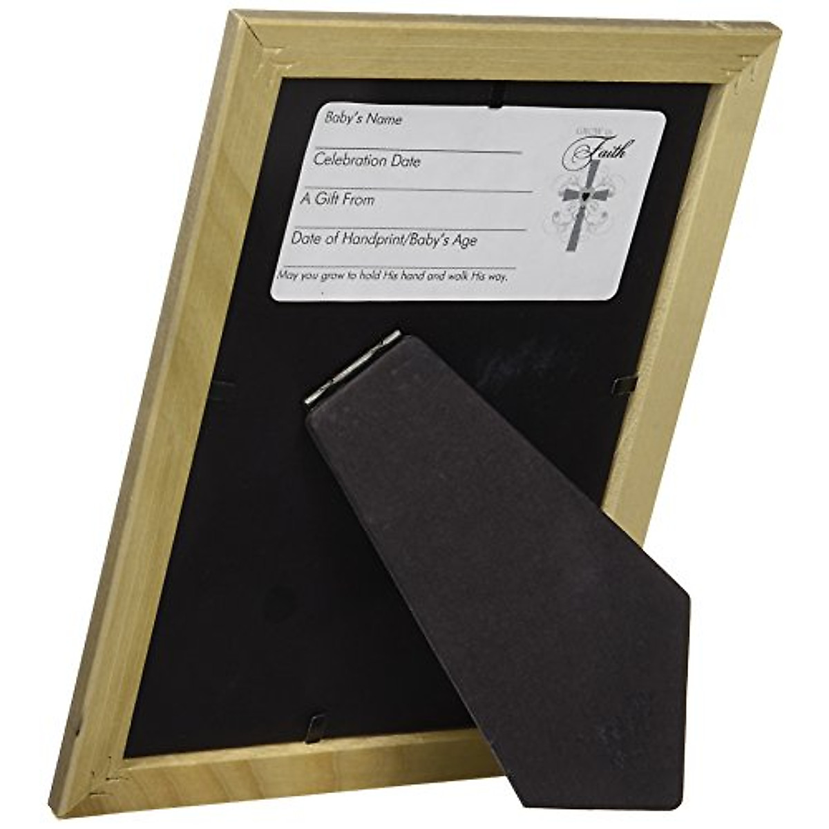 The Grandparent Gift Frame Wall Decor, Baptized Footprint