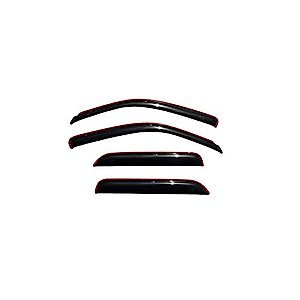 Auto Ventshade [AVS] In-Channel Ventvisor / Rain Guards | Smoke, 4 pc | 194059 | Fits 2001 - 2012 Ford Escape, (05-07 Hybrid Models) 2005 - 2011 Mercury Mariner