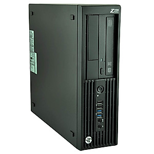 HP Workstation z230 SFF Business Desktop Computer, Core i7 4790 Up to 4.0Ghz, 8GB RAM, 120GB SSD, DisplayPort, USB 3.0, Windows 10 Pro (Renewed)