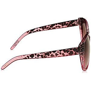 Jessica Simpson Women's J5837 Glitzy Retro Cat Eye Sunglasses with UV400 Protection - Glamorous Sunglasses for Women, 59mm