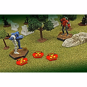 LITKO Mecha Damage Effects Token Set | Compatible with BattleTech (Reactor Shut Down)